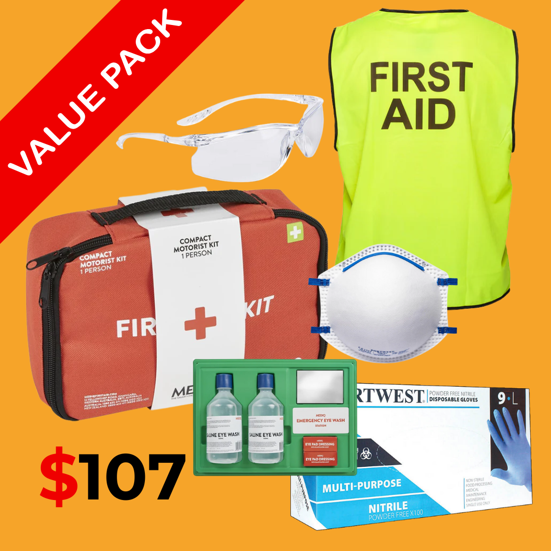 Ultimate Tradie First Aid & PPE Bundle – LT WORKWEAR - PPE, GLOVES, HI ...