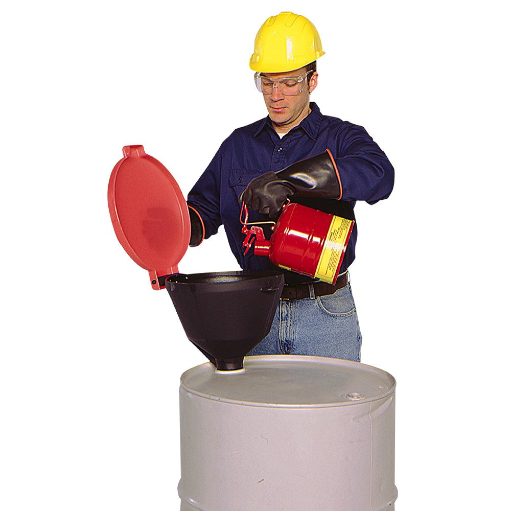 Burp Free Funnel With Standard Lockable Lid - 651 – LT WORKWEAR - PPE ...